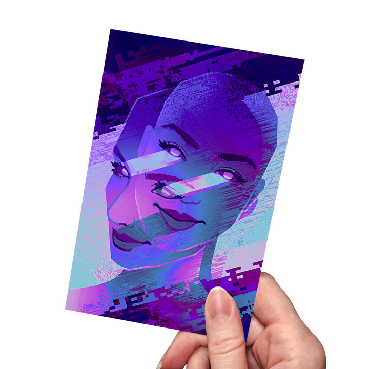 “Low Res” mini print – Kelly Knowles Art